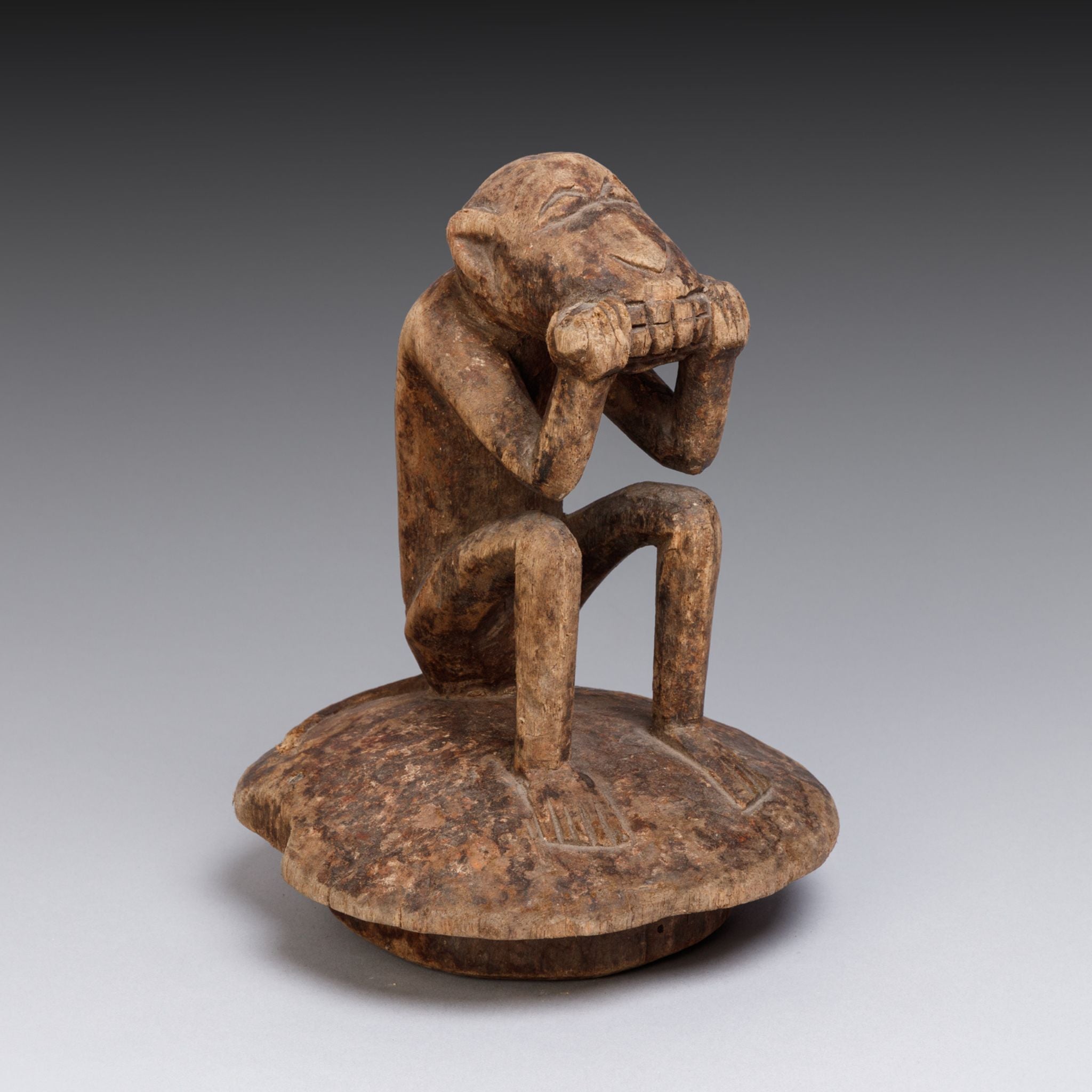 BAULE MONKEY FIGURAL LID – Afrahouse